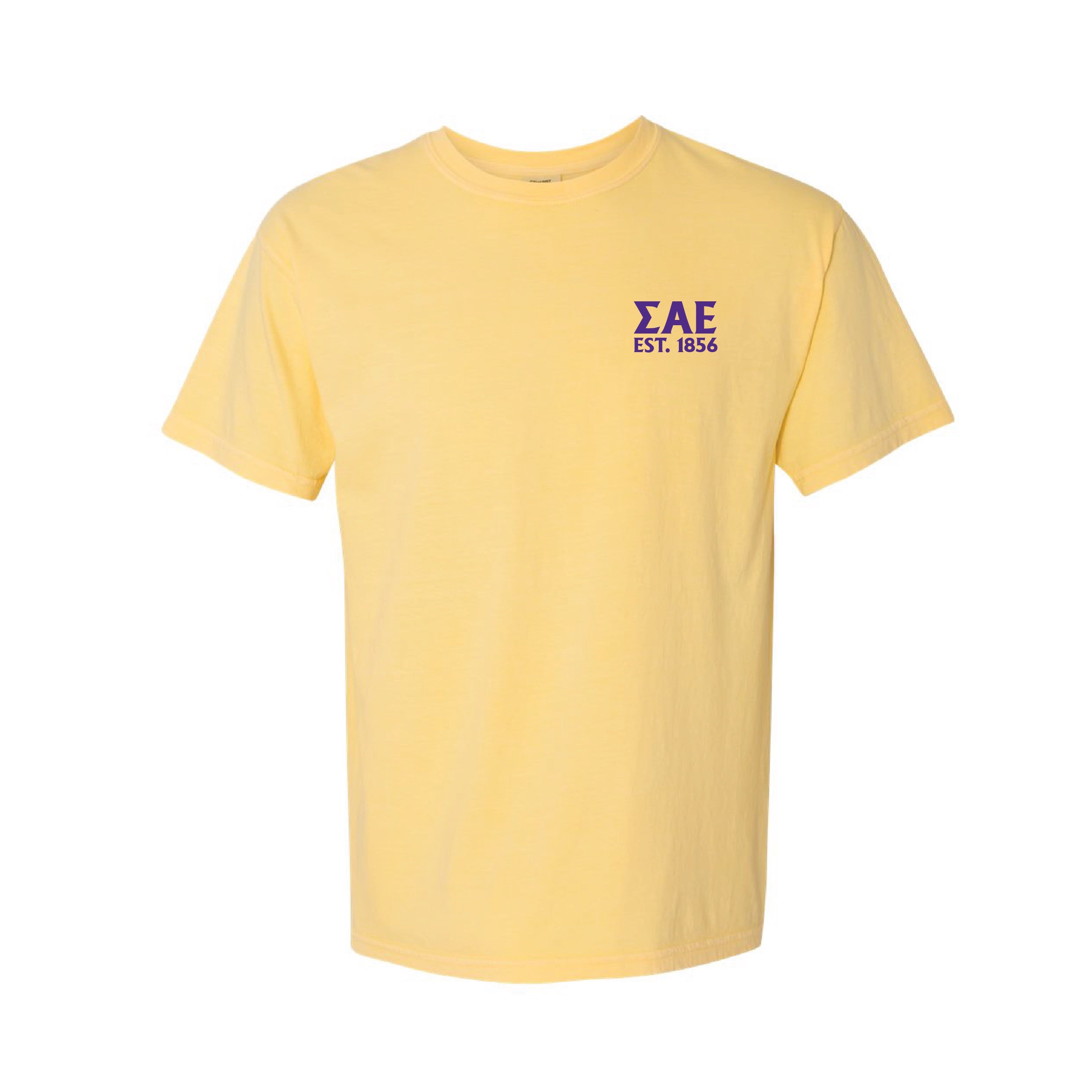 SAE T-Shirt by Comfort Colors – The Sigma Alpha Epsilon Store