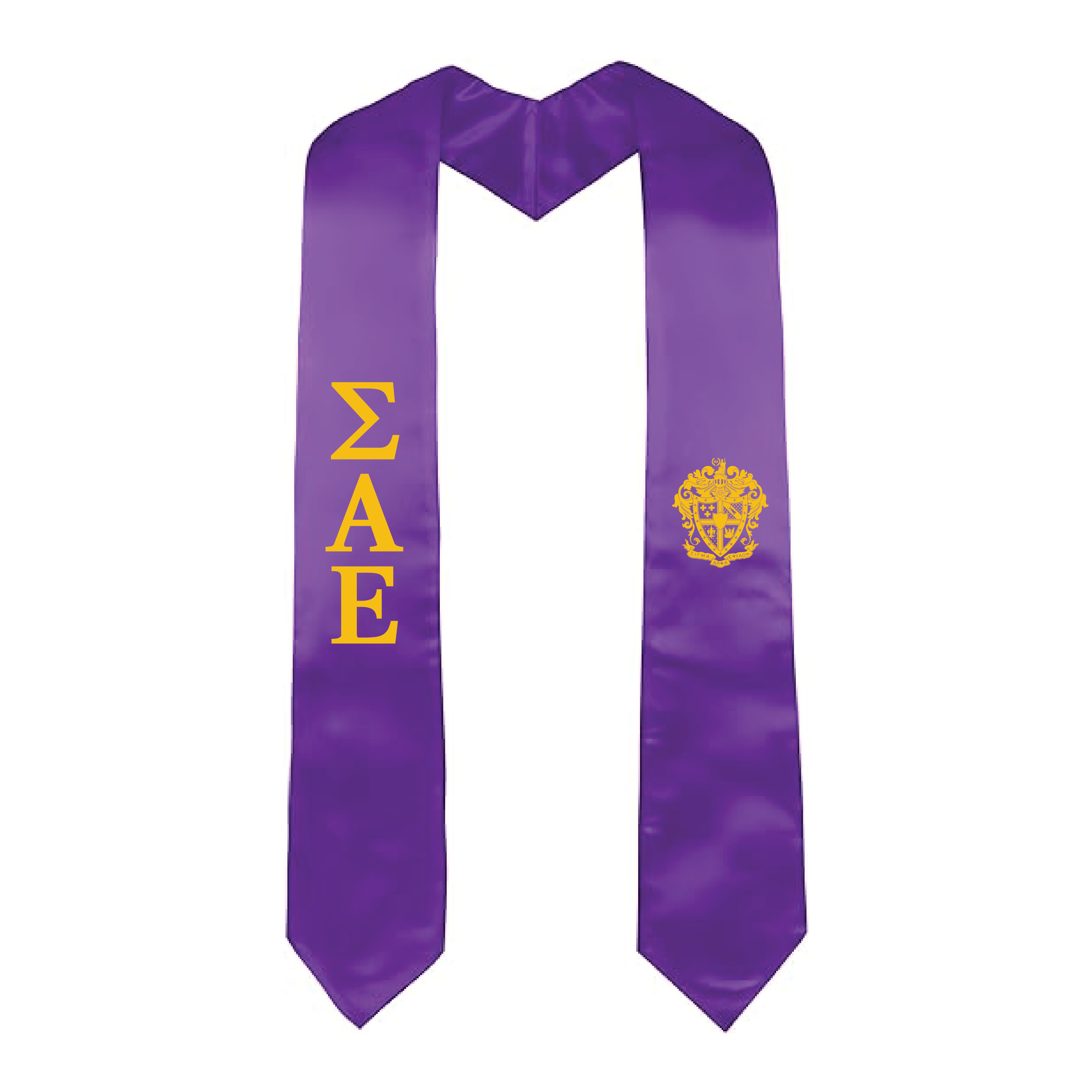 SAE 72" Embroidered Graduation Stole – The Sigma Alpha Epsilon Store